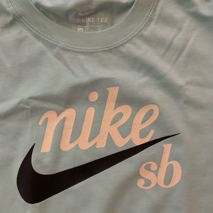 Nike | Shirts | Nwt Nike Light Blue Tee Shirt | Poshmark